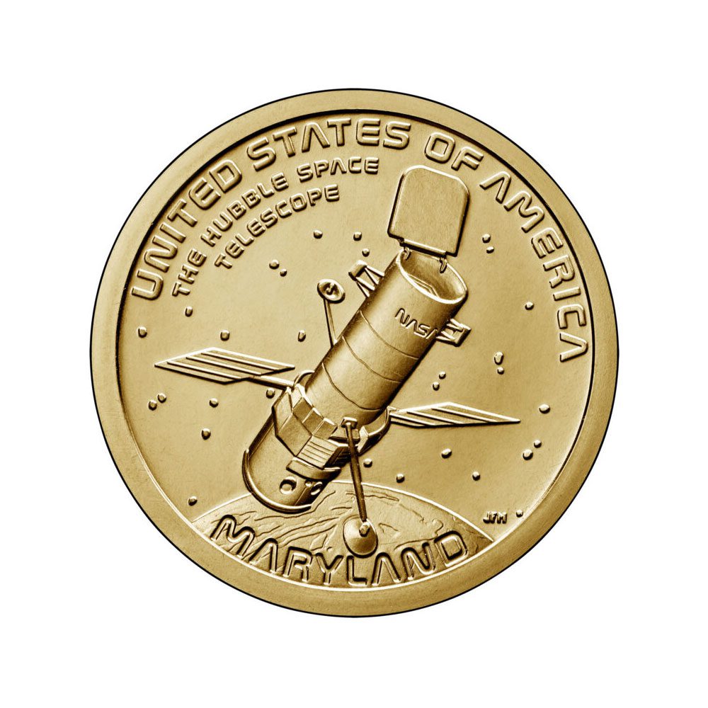 MD Hubble Telescope Coin | American Innovation | Coins of America
