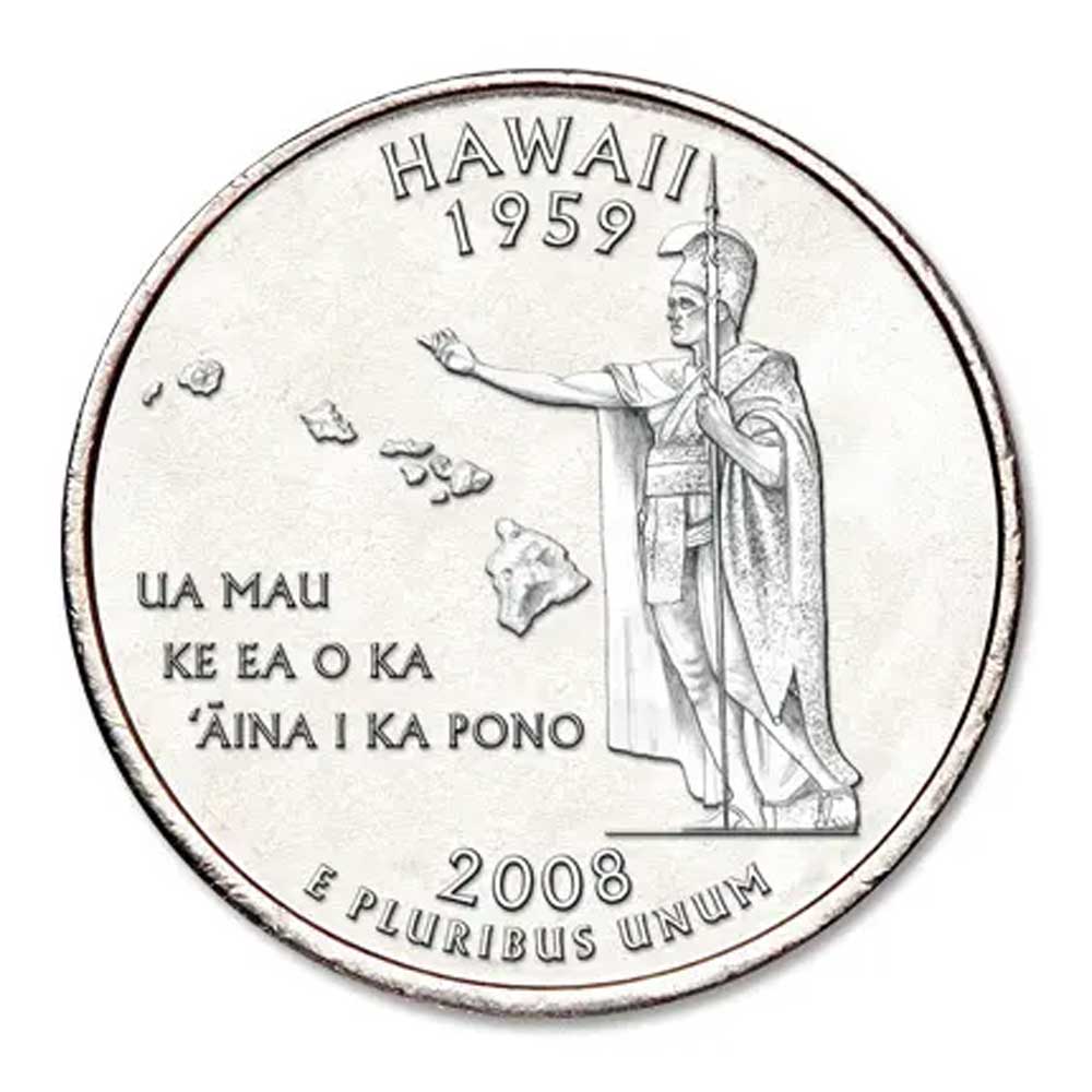 2008 Hawaii Quarter State Quarter Coins Of America 2008 Hawaii Quarter State Quarter Coins Of America